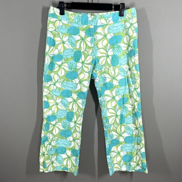Lilly Pulitzer | Pants & Jumpsuits | Lilly Pulitzer Pants Womens 8 Blue ...